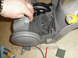 Dyson DC02 Repair. Dyson DC02 Strip Down and Cable Rewind Replacement.